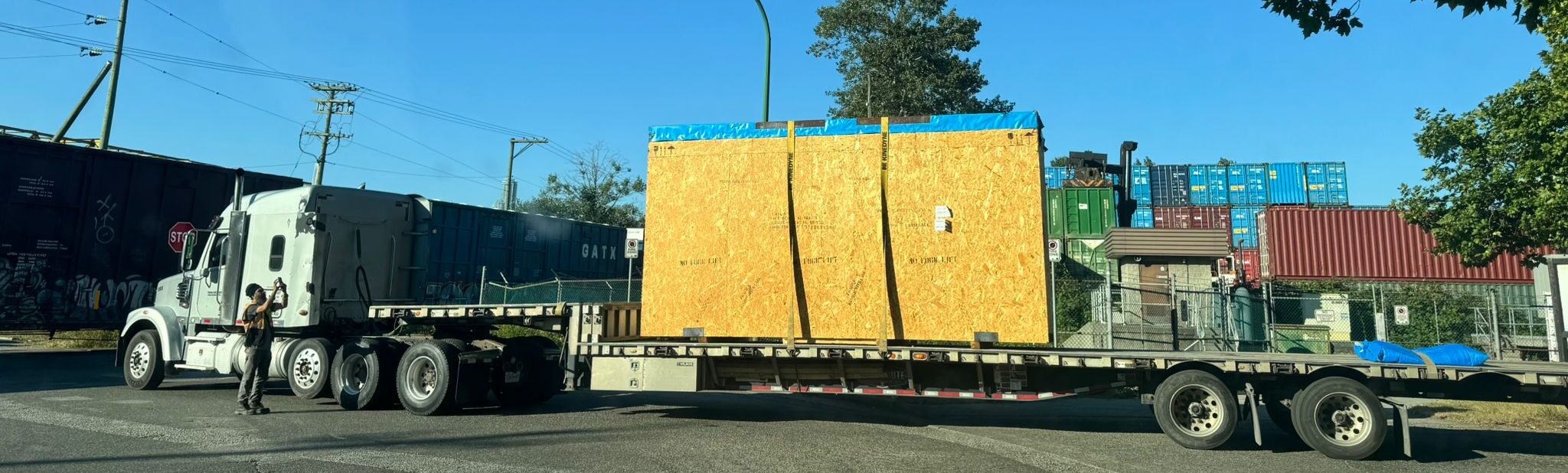 Industrial Oversized Freight Project | Olympia Vancouver