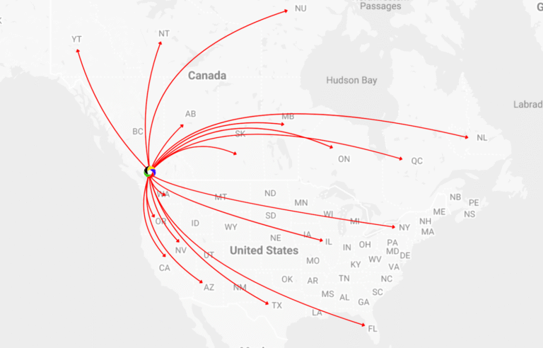 Service Map - Olympia Transportation Ltd.
